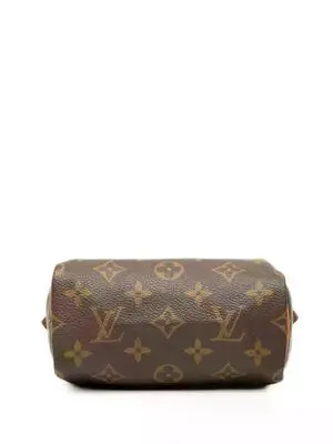 LOUIS VUITTON Monogram Mini Speedy Hl Satchel