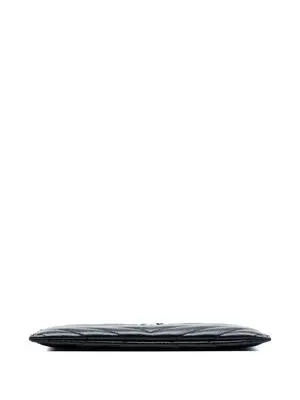 Saint Laurent Monogram Quilted Pouch Clutch