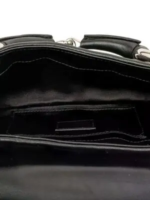 Gucci Quilted Leather Horsebit Chain Satchel - Black