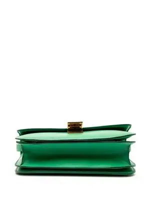 Celine Medium Calfskin Classic Box Crossbody Bag - Green