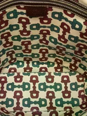 Gucci Gg Monogram Suede Tote Bag