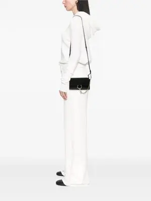 Chloé Mini Faye Chain Crossbody Bag - Black