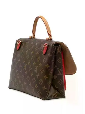 LOUIS VUITTON 2017 Monogram Marignan Satchel - Brown