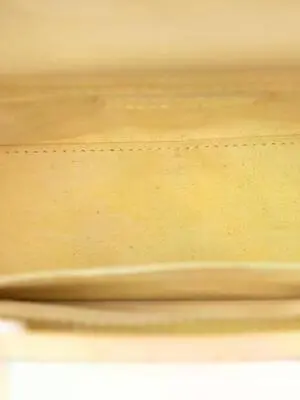 Dior Patent Cannage Lady Satchel - Yellow