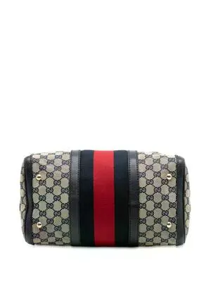 Gucci Gg Canvas Web Joy Boston Bag Satchel