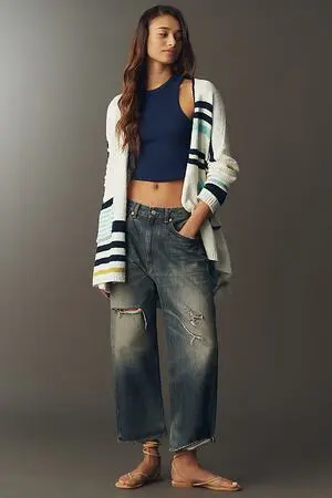 Maeve Oversized Nautical Cardigan
