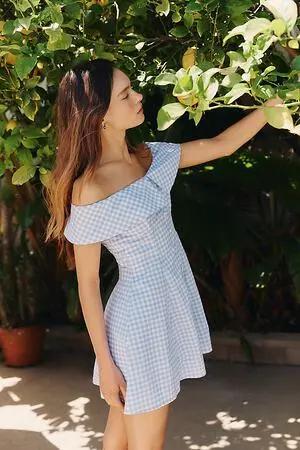 Peixoto Adeline Mini Dress - Blue Pattern