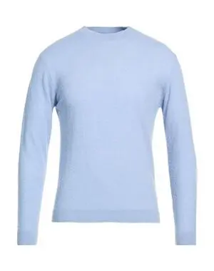 DANIELE FIESOLI Crewneck Lightweight Knit Sweater - Blue