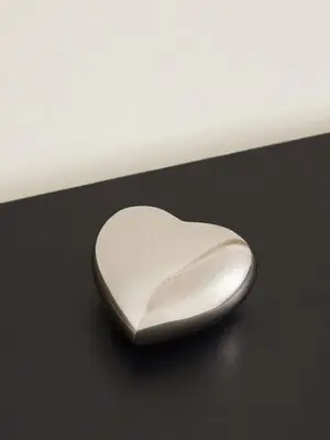 FOURTH STREET Tone Heart Paperweight - Silver