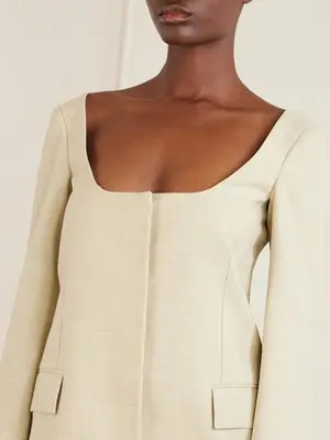 Calvin Klein Camille Wool-twill Jacket