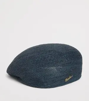 Borsalino Raffia Miami Flat Beret