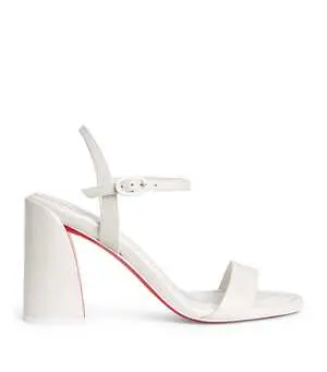 CHRISTIAN LOUBOUTIN Miss Jane Nappa Leather Sandals 85