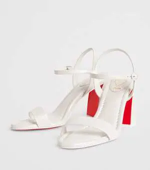 CHRISTIAN LOUBOUTIN Miss Jane Nappa Leather Sandals 85