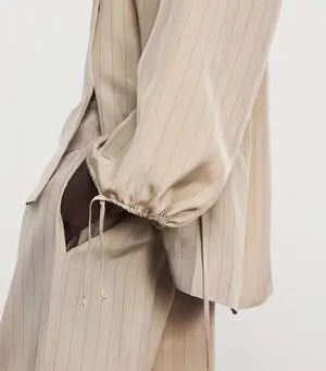 LIBEROWE Pinstripe Ellis Tie Shirt