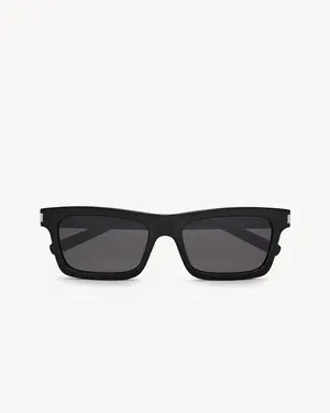 Saint Laurent Rectangular Acetate Sunglasses