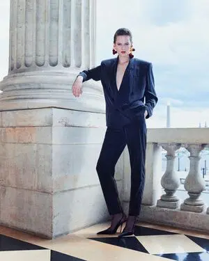 Saint Laurent Silk Habotai Tailored Pants