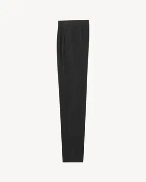 Saint Laurent Pants In Silk Habotai