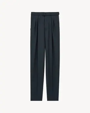 Saint Laurent Slim-fit Wool And Mohair Tailored Pants