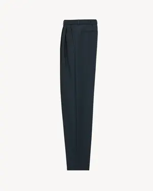 Saint Laurent Slim-fit Wool And Mohair Tailored Pants