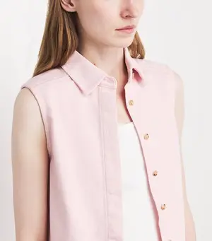 Still Here Emma Sleeveless Shirt - Pink