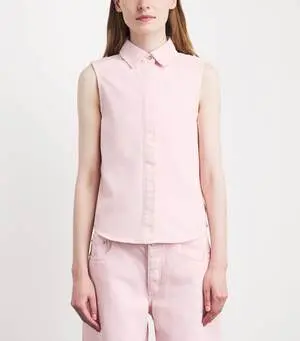 Still Here Emma Sleeveless Shirt - Pink