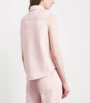 Still Here Emma Sleeveless Shirt - Pink