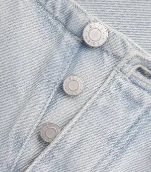 Still Here Drawstring Wide-leg Jeans