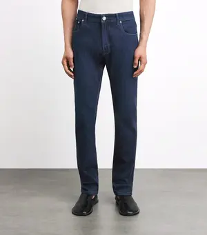 Corneliani Stretch Straight Jeans