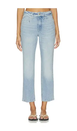 Good American Good Icon Straight Ankle Jeans