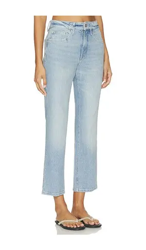 Good American Good Icon Straight Ankle Jeans