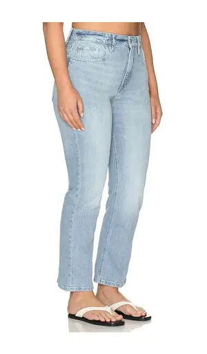 Good American Good Icon Straight Ankle Jeans