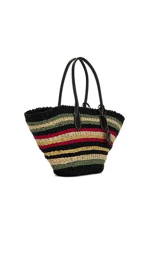 Polo Ralph Lauren Twist Raffia Tote Bag
