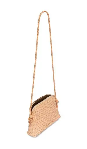 LOEFFLER RANDALL Mallory Woven Crossbody Bag - Tan