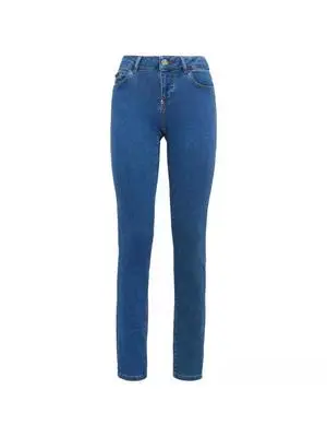 Philipp Plein Logo Plaque Slim-fit Denim Jeans