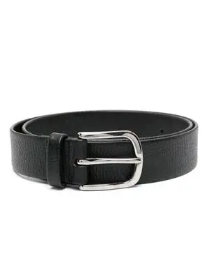 Orciani Leather Belt - Black