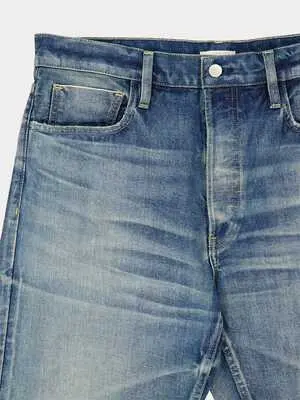 Fear Of God Vintage Indigo Denim Straight Leg Jeans