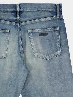 Fear Of God Vintage Indigo Denim Straight Leg Jeans