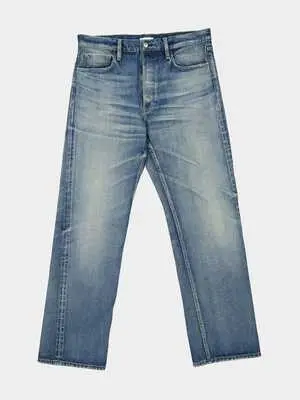 Fear Of God Vintage Indigo Denim Straight Leg Jeans