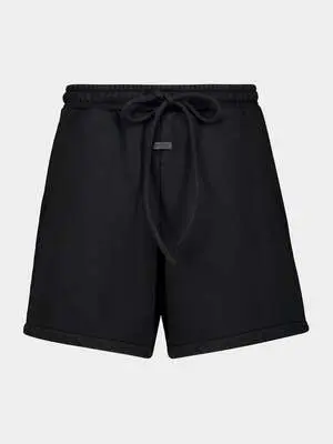 Fear Of God Cotton Sweat Shorts - Black