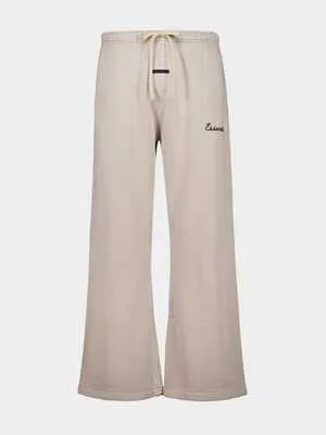 Fear Of God Faded Seal Training Flared Sweatpants - Beige