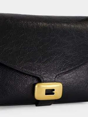 Balenciaga Clicca Medium Shoulder Bag - Black