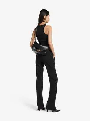 Balenciaga Clicca Medium Shoulder Bag - Black