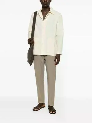 DONDUP Drawstring Waist Trousers - Neutrals