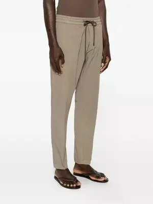 DONDUP Drawstring Waist Trousers - Neutrals