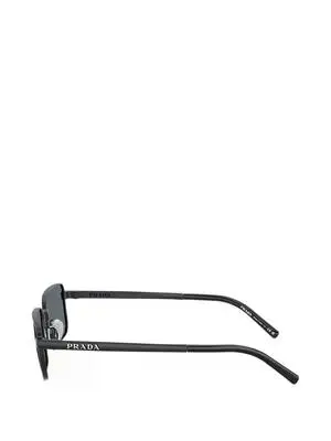 Prada Rectangle Sunglasses - Black