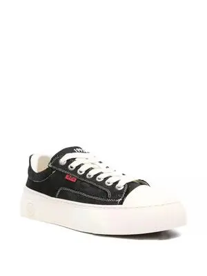 ACUPUNCTURE 1993 Lace-up Canvas Sneakers