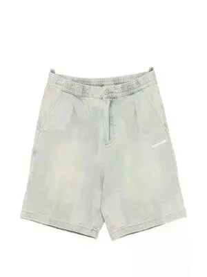 ACUPUNCTURE 1993 Jacquard Pattern Logo Print Shorts