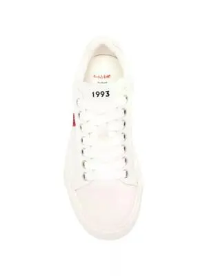 ACUPUNCTURE 1993 Logo Detail Canvas Sneakers