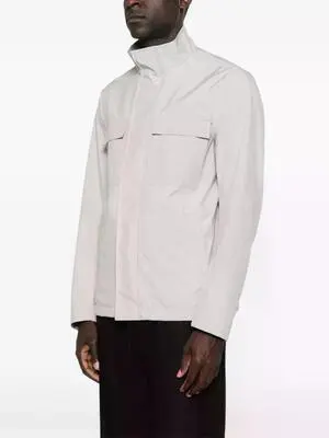 Herno High-neck Chest-pocket Jacket