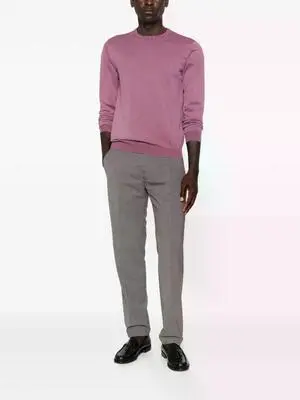 BERWICH Pleated Side-adjuster Trousers